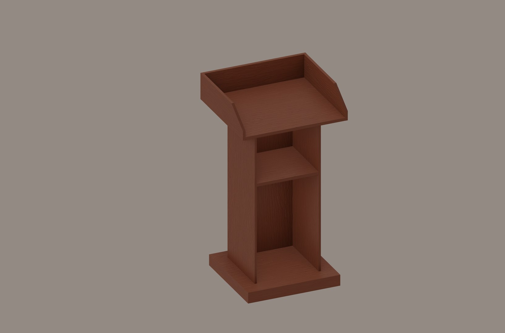 Podium 3D Model - TurboSquid 2057999