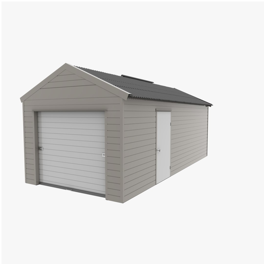 3D Storage Shed - TurboSquid 1820283