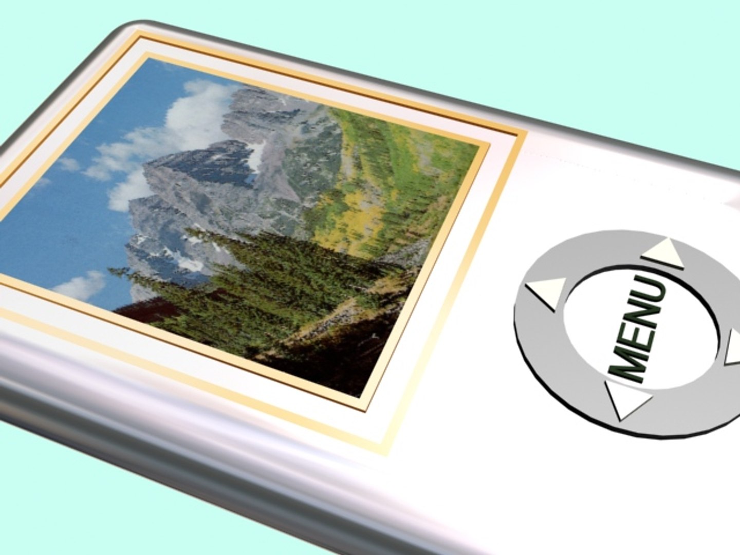 3d Model Of Video Player