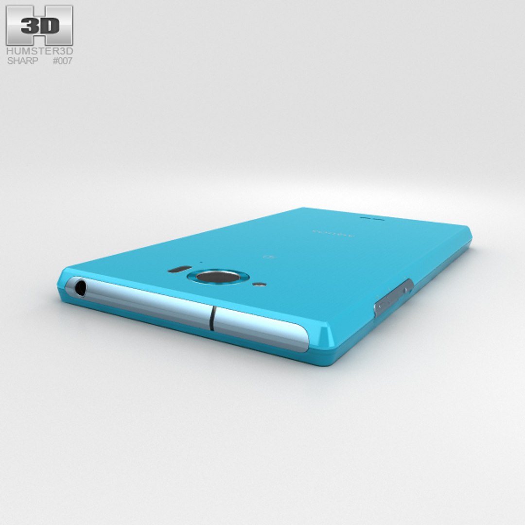 Sharp Sh-01g Aquos 3D Model - TurboSquid 1153406