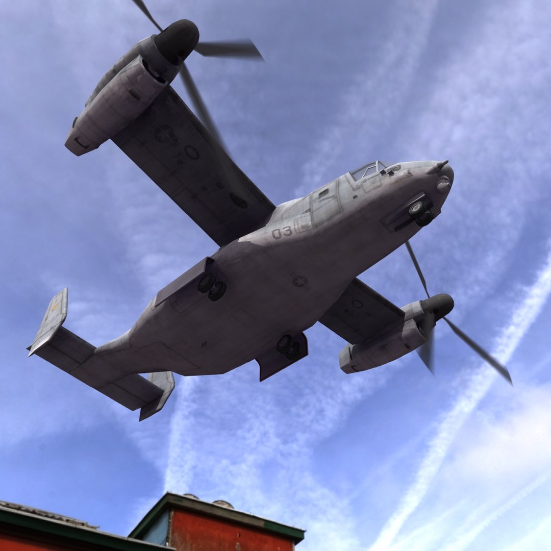 Marine Osprey V22 3d 3ds