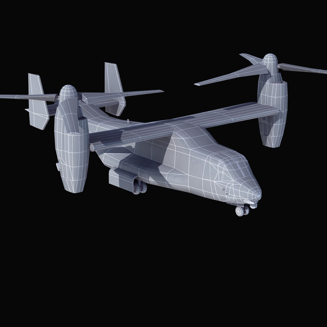 marine osprey v22 3d 3ds