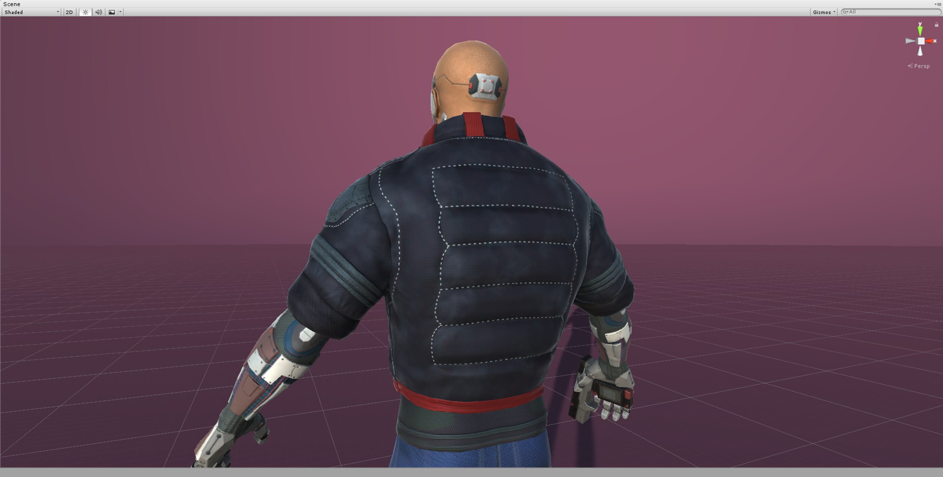 Cyberpunk character 3D model - TurboSquid 1605500