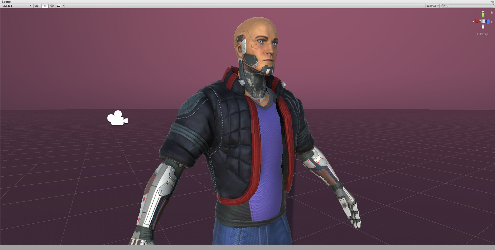 Cyberpunk character 3D model - TurboSquid 1605500