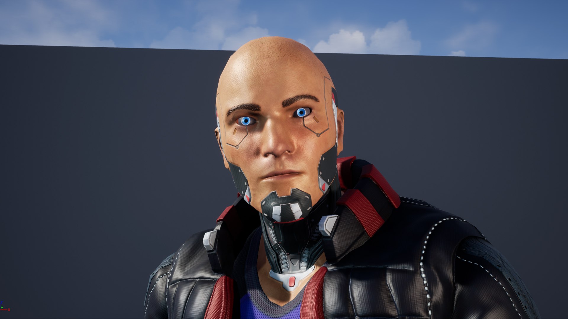 Cyberpunk character 3D model - TurboSquid 1605500