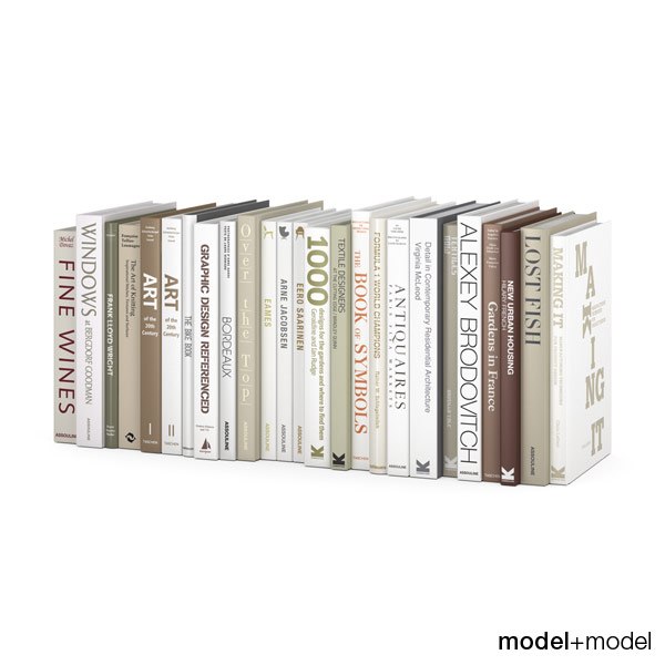 3ds max books customizable design set