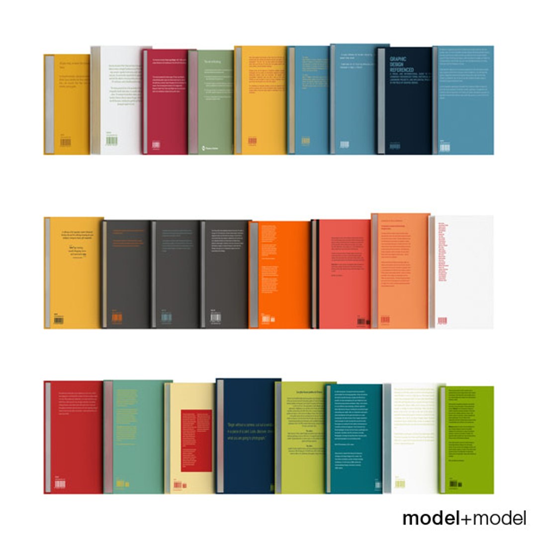 3ds Max Books Customizable Design Set