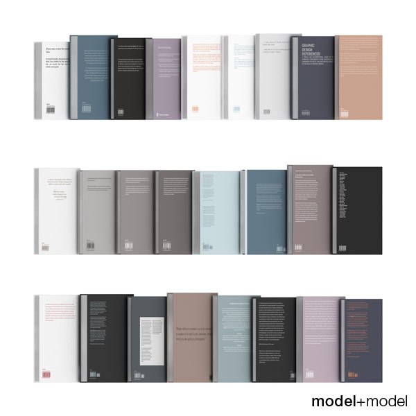 3ds max books customizable design set