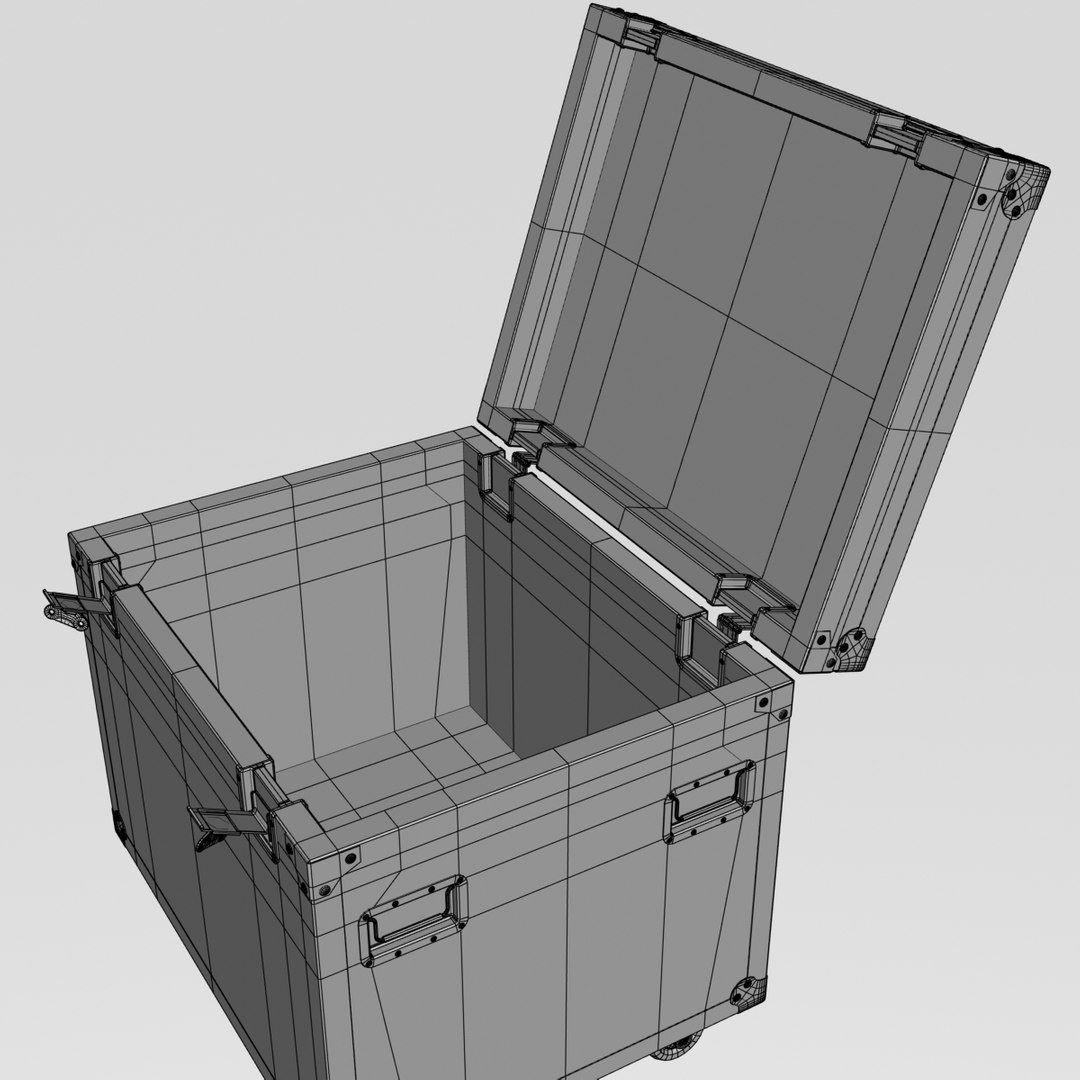 stage trunk 3d model