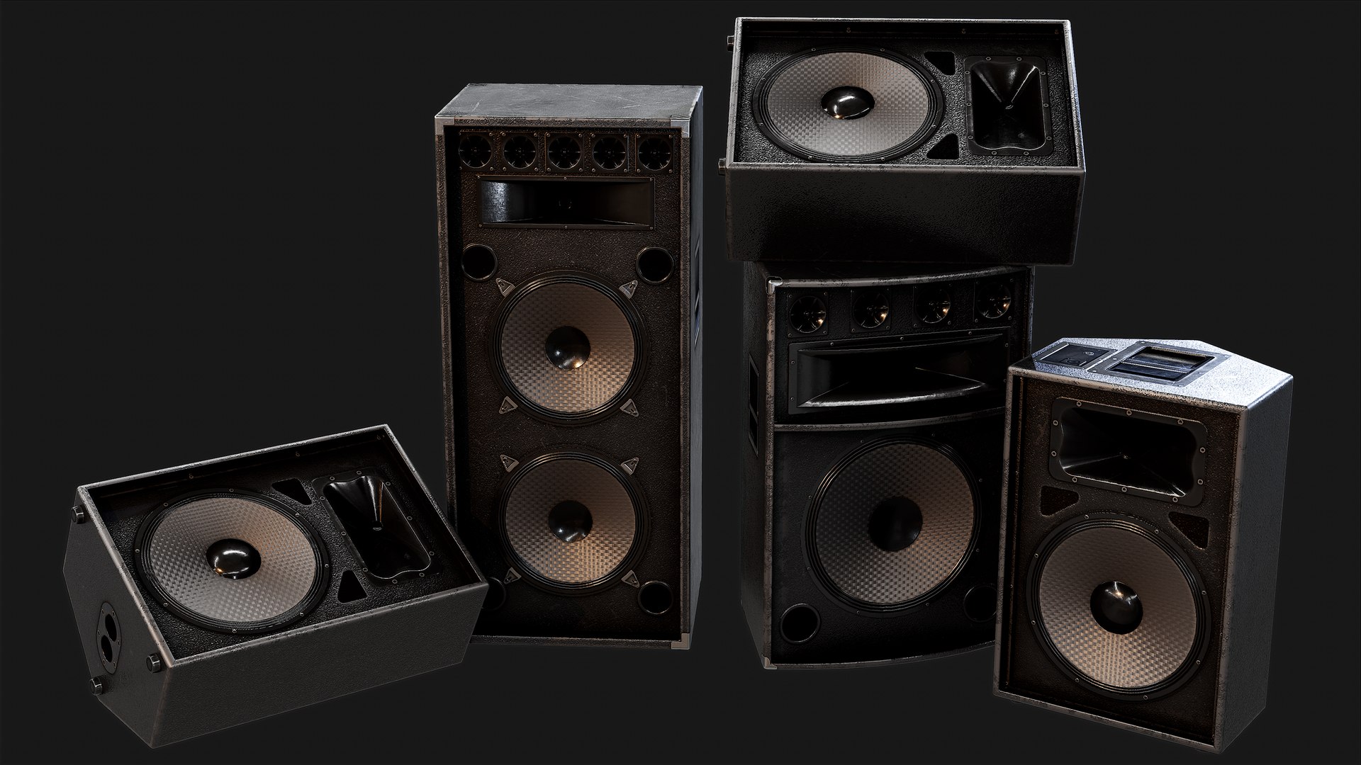 Speaker - Game Ready Props Low-poly 3D Model 3D Model - TurboSquid 2035392