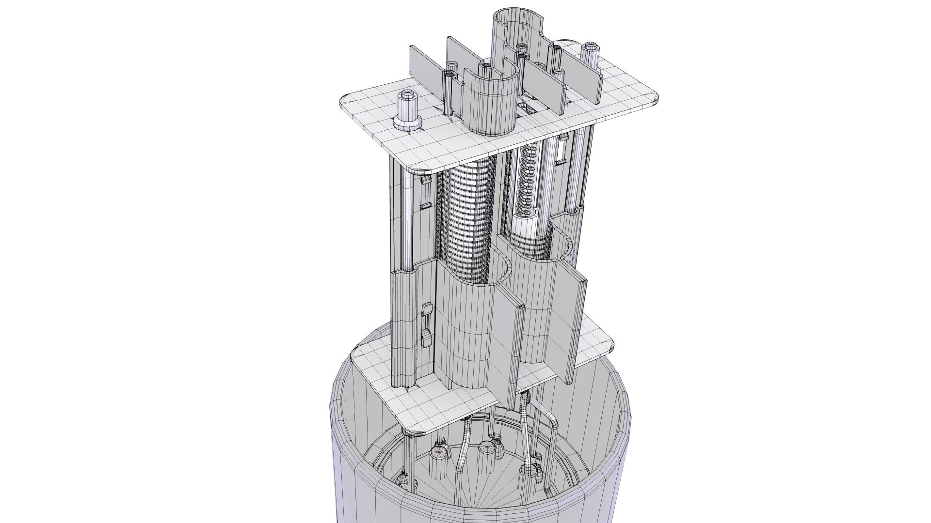 3D Electron Vacuum Cathode Tube Inside Part 22 Model - TurboSquid 1994892