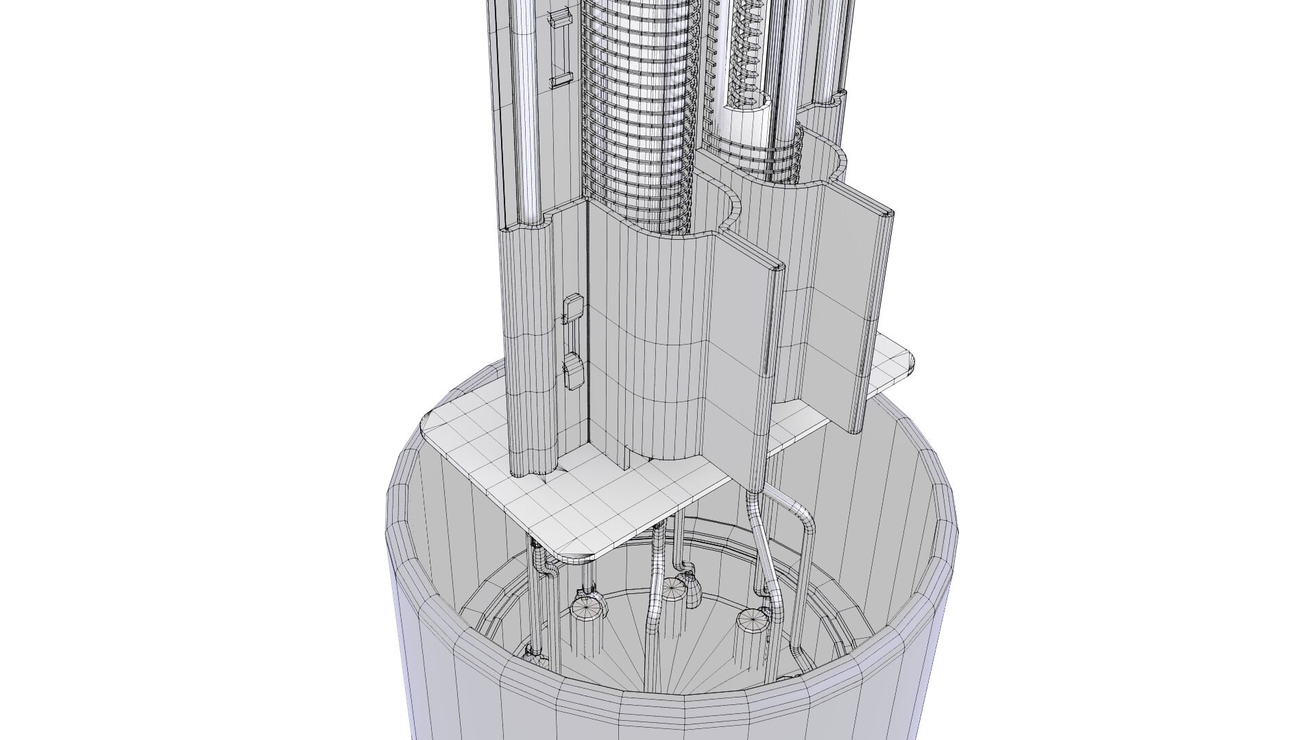 3D Electron Vacuum Cathode Tube Inside Part 22 Model - TurboSquid 1994892