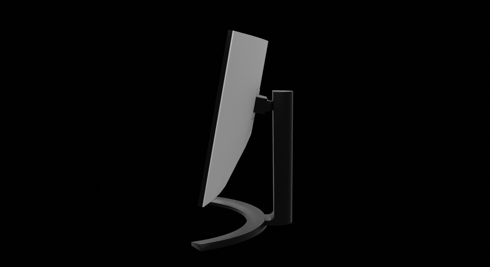 3D Curved Monitor - TurboSquid 2241266