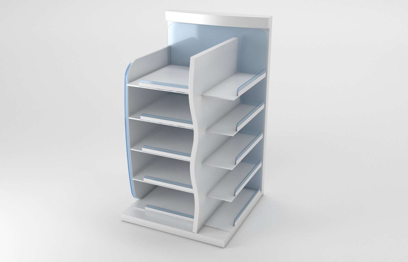 3D Display Stand - TurboSquid 1259637