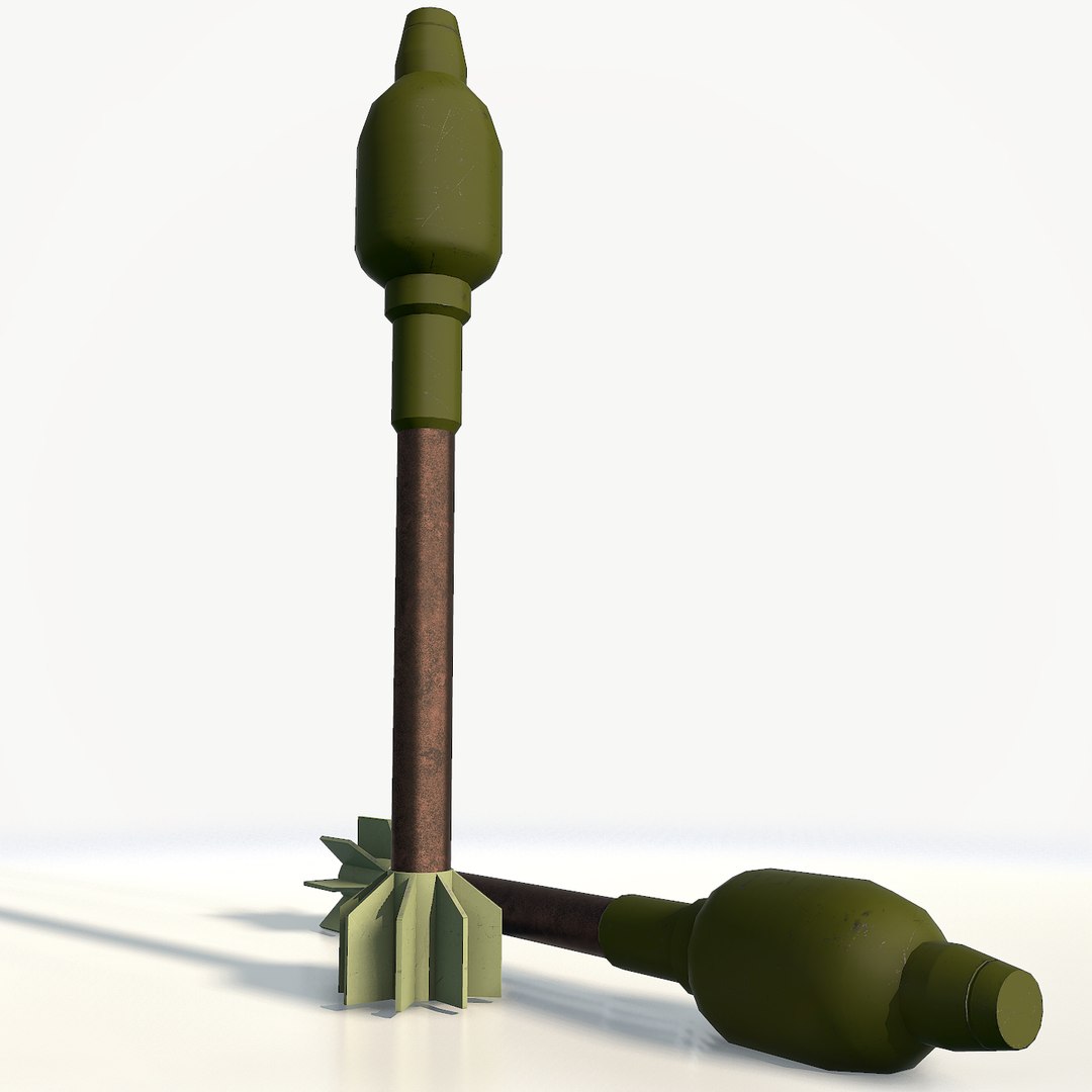 3d Mortar Shell