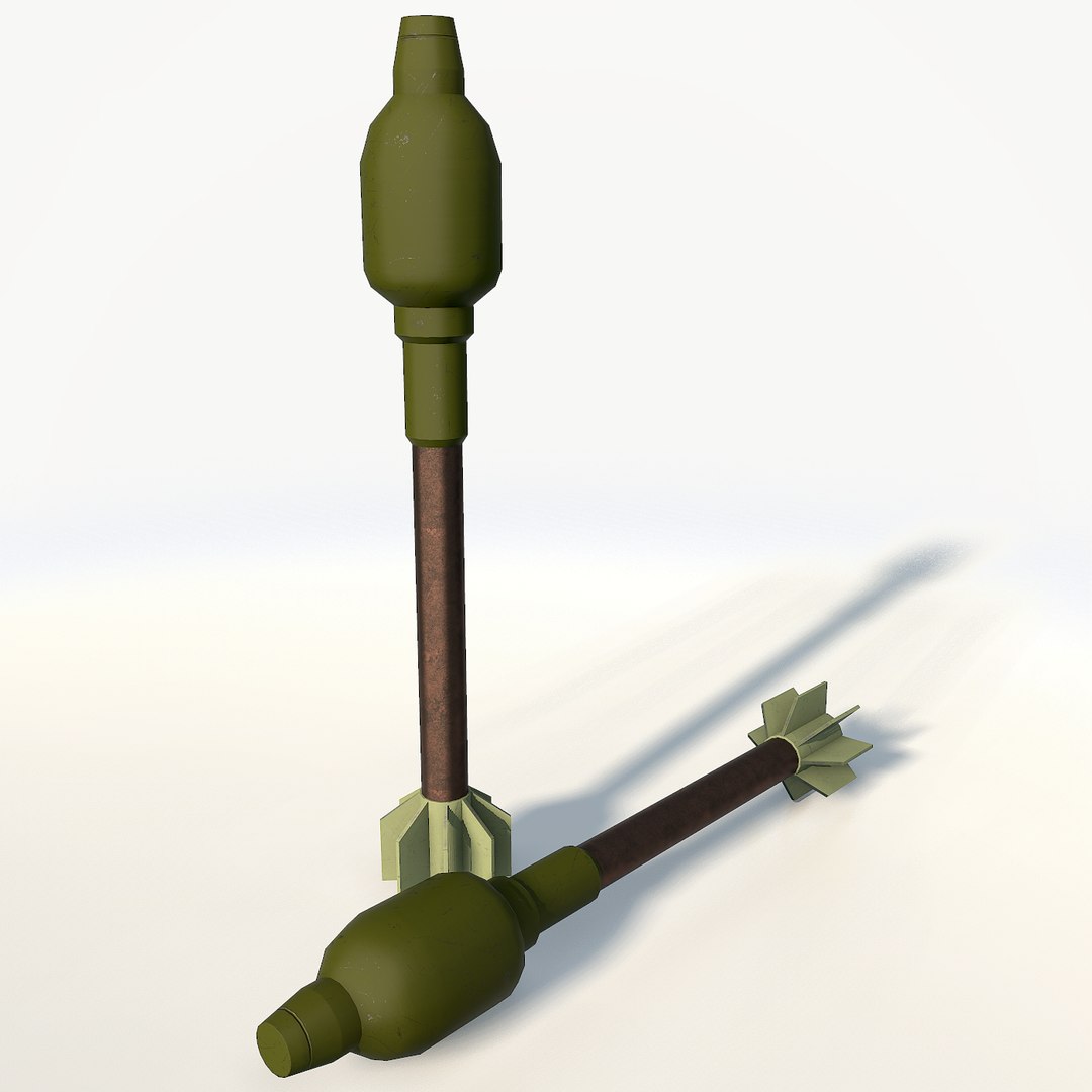 3d Mortar Shell