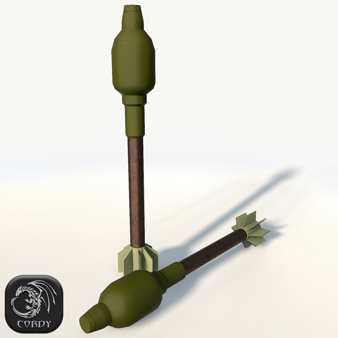 3d mortar shell
