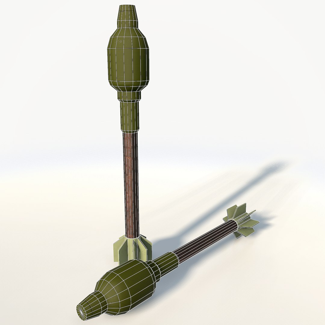 3d Mortar Shell