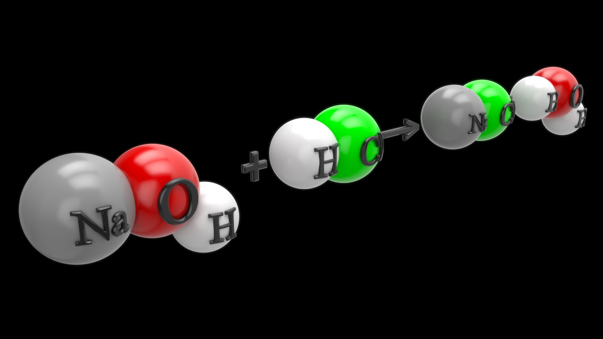 Neutralization Reaction 3D - TurboSquid 2337666