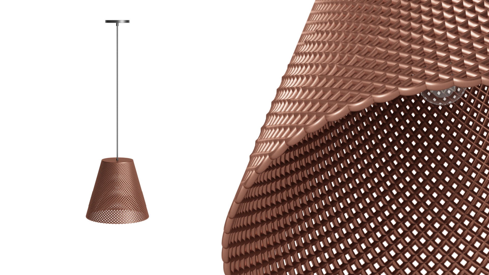 Basilisk Woven Pendant Light 3D Model - TurboSquid 2248230