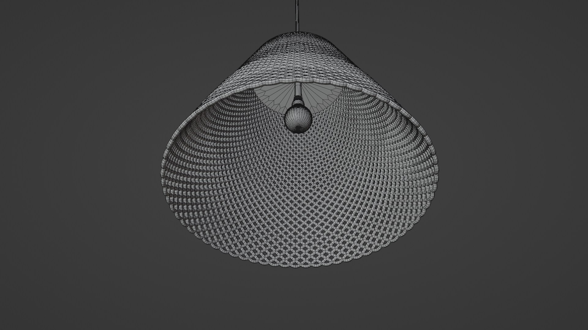 Basilisk Woven Pendant Light 3D Model - TurboSquid 2248230