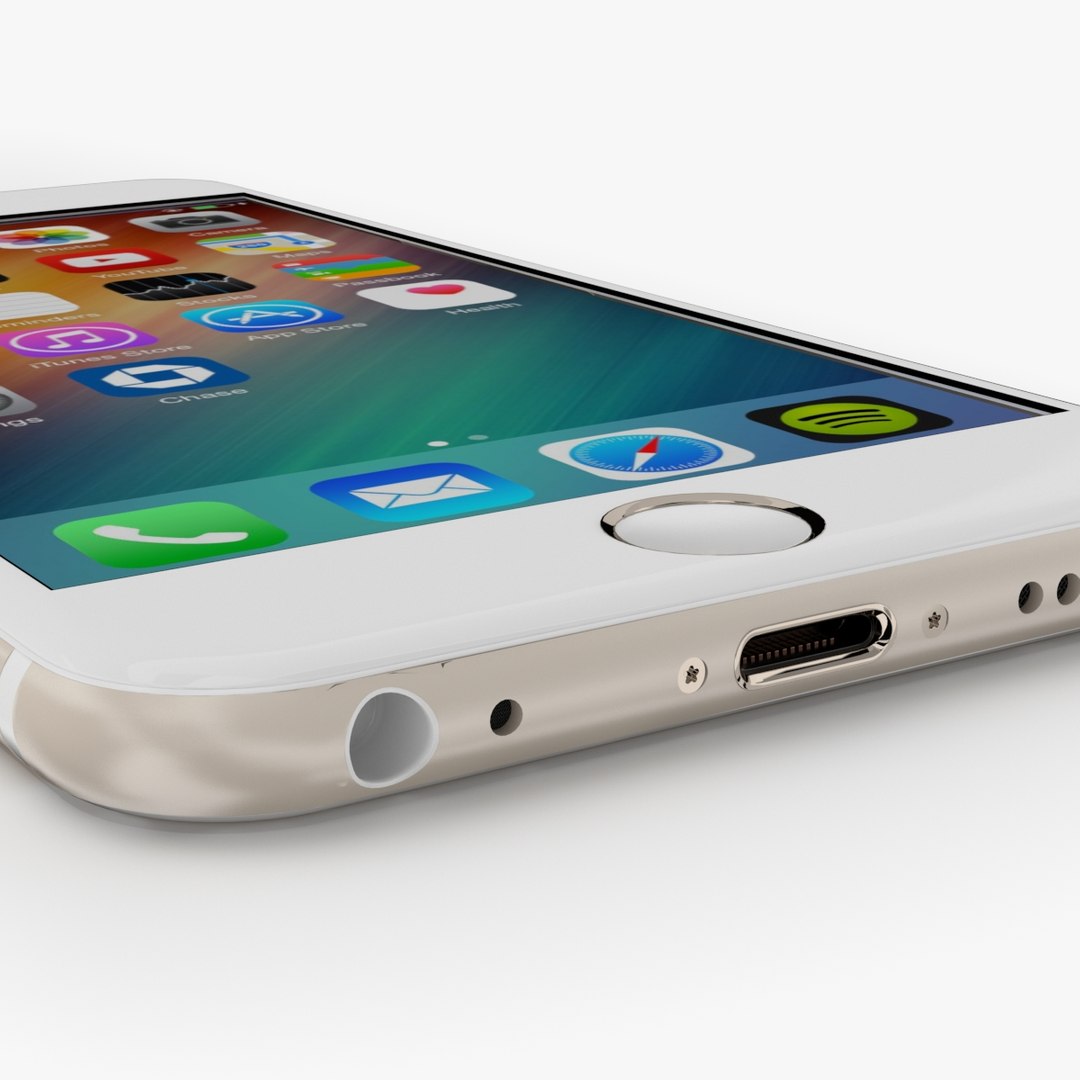 3d Apple Iphone 6s Model