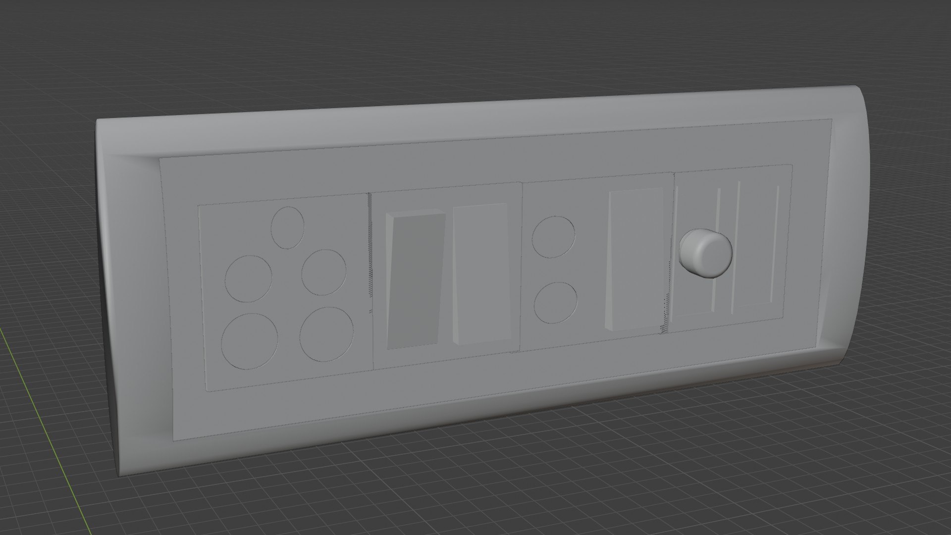 Electric socket 3D model - TurboSquid 1829296