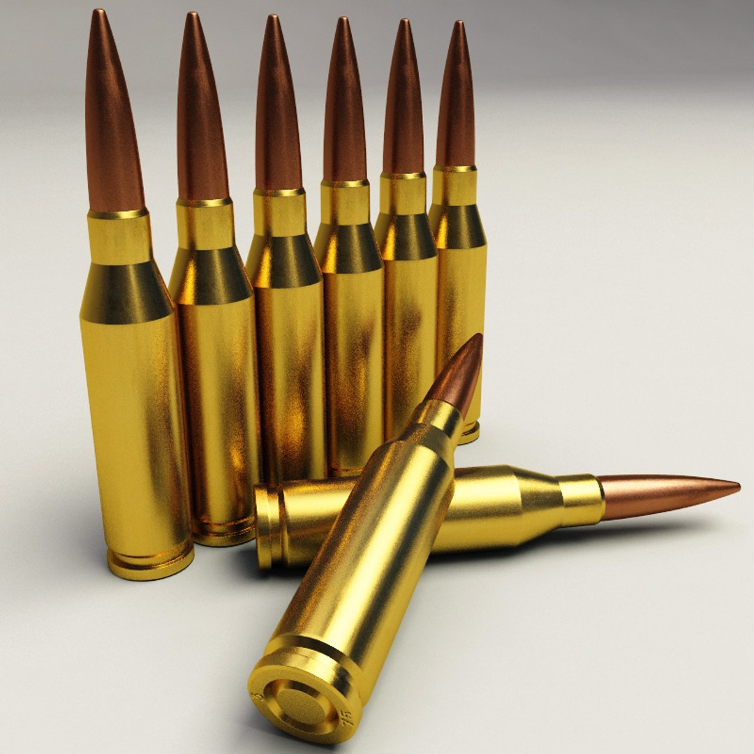 Cartridge 5 45x39 3d Model
