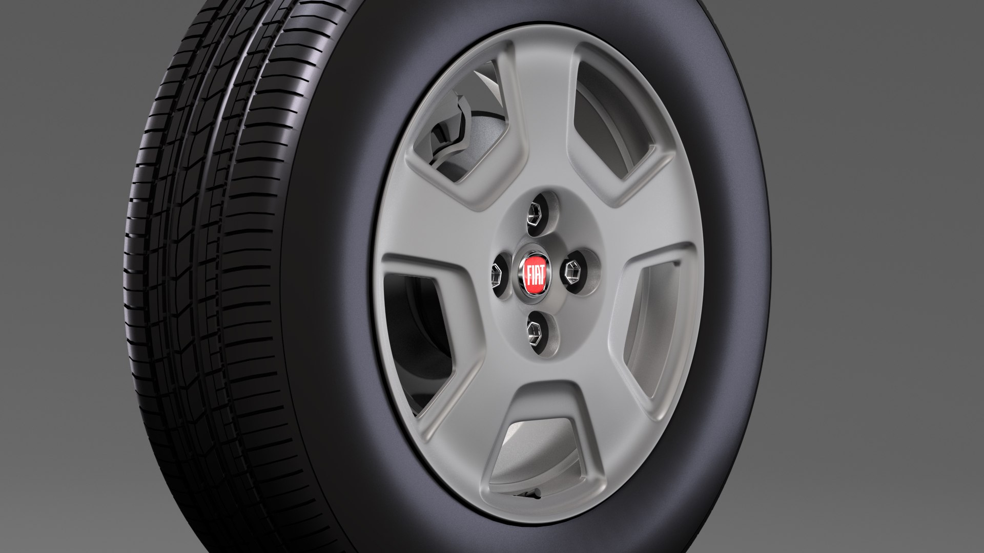 Fiat Fiorino Wheel 2017 3D Model - TurboSquid 1384642