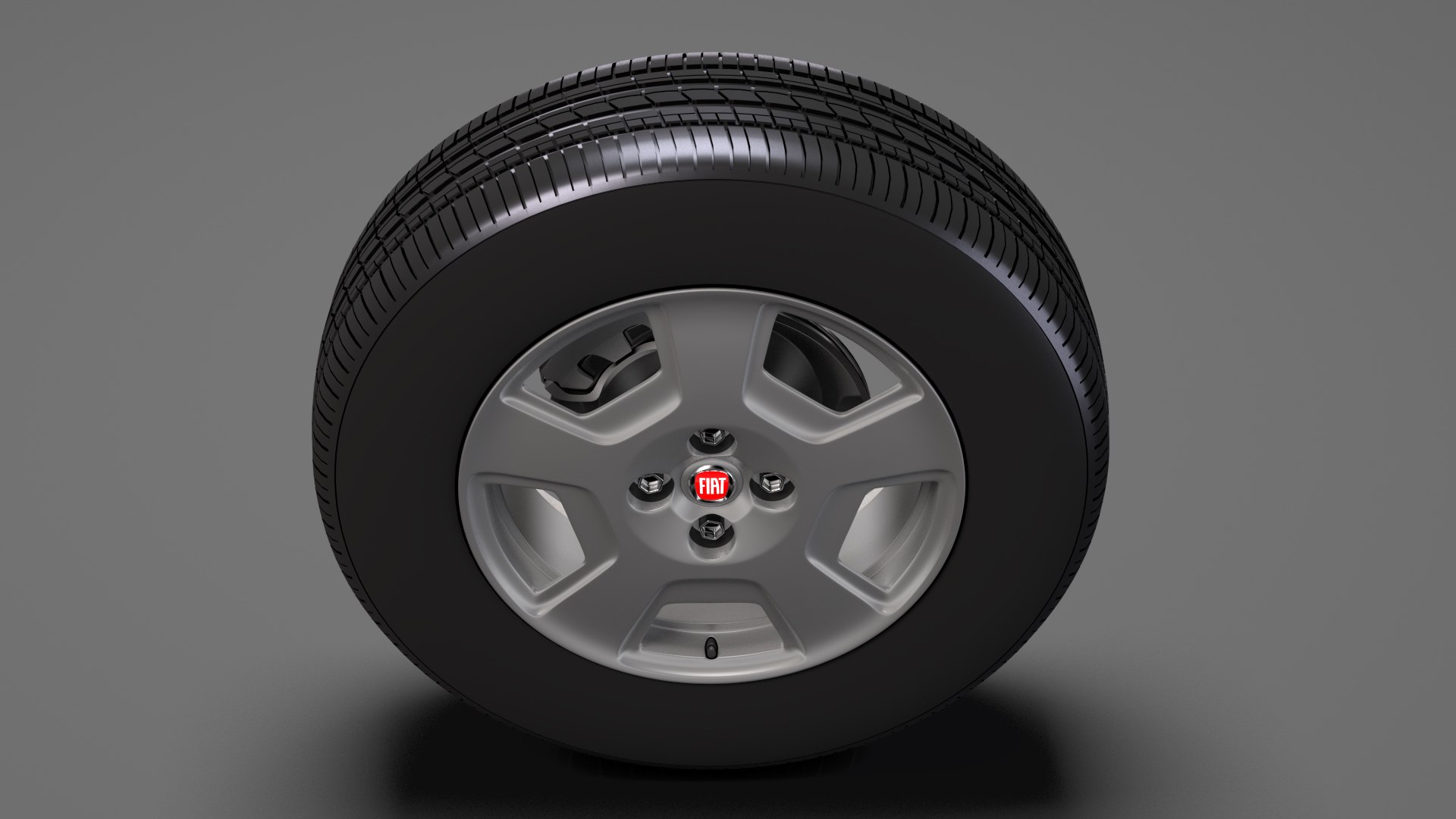 Fiat Fiorino Wheel 2017 3D Model - TurboSquid 1384642
