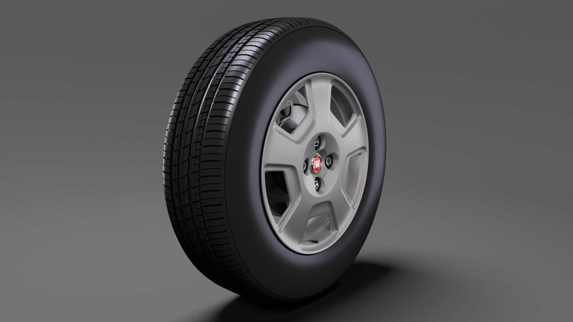 Fiat Fiorino Wheel 2017 3D Model - TurboSquid 1384642