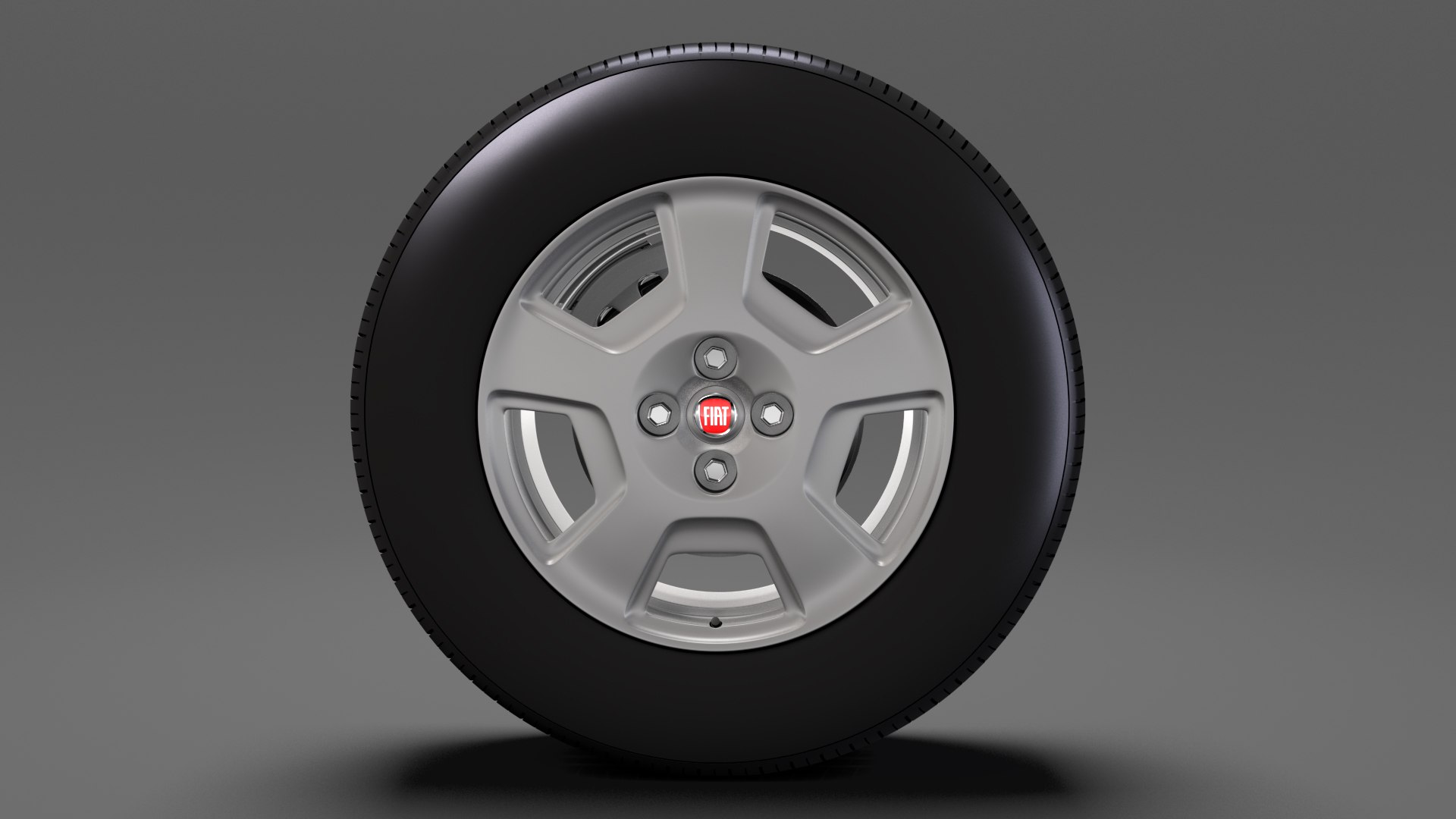Fiat Fiorino Wheel 2017 3D Model - TurboSquid 1384642