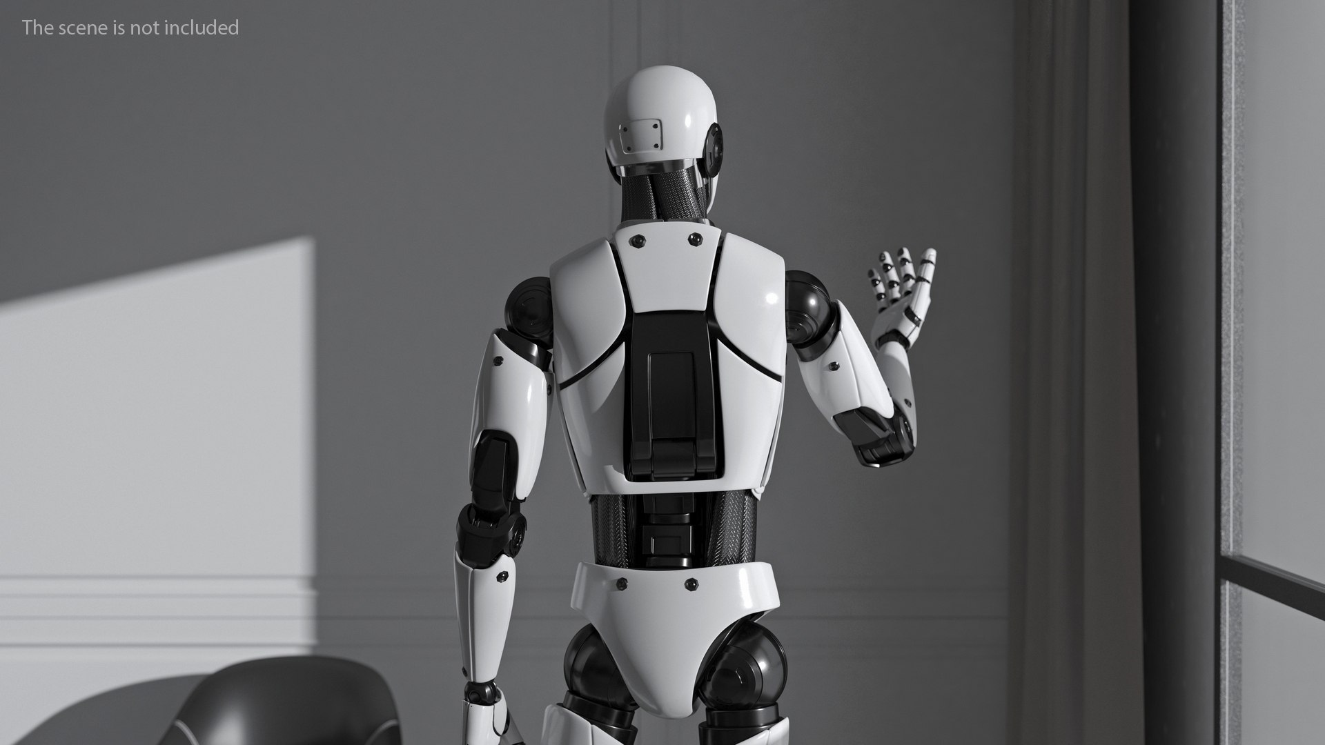 3D Humanoid Robot Male Poet Pose model - TurboSquid 2094967