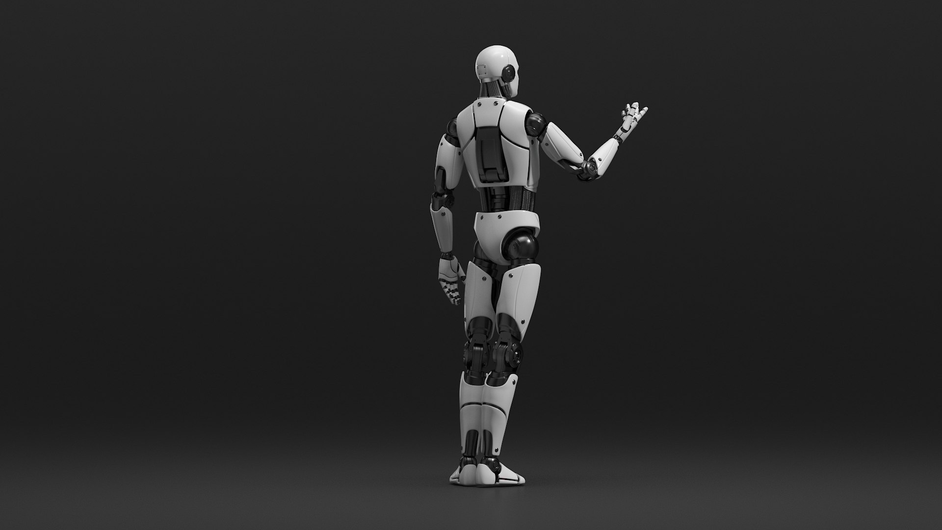 3D Humanoid Robot Male Poet Pose model - TurboSquid 2094967