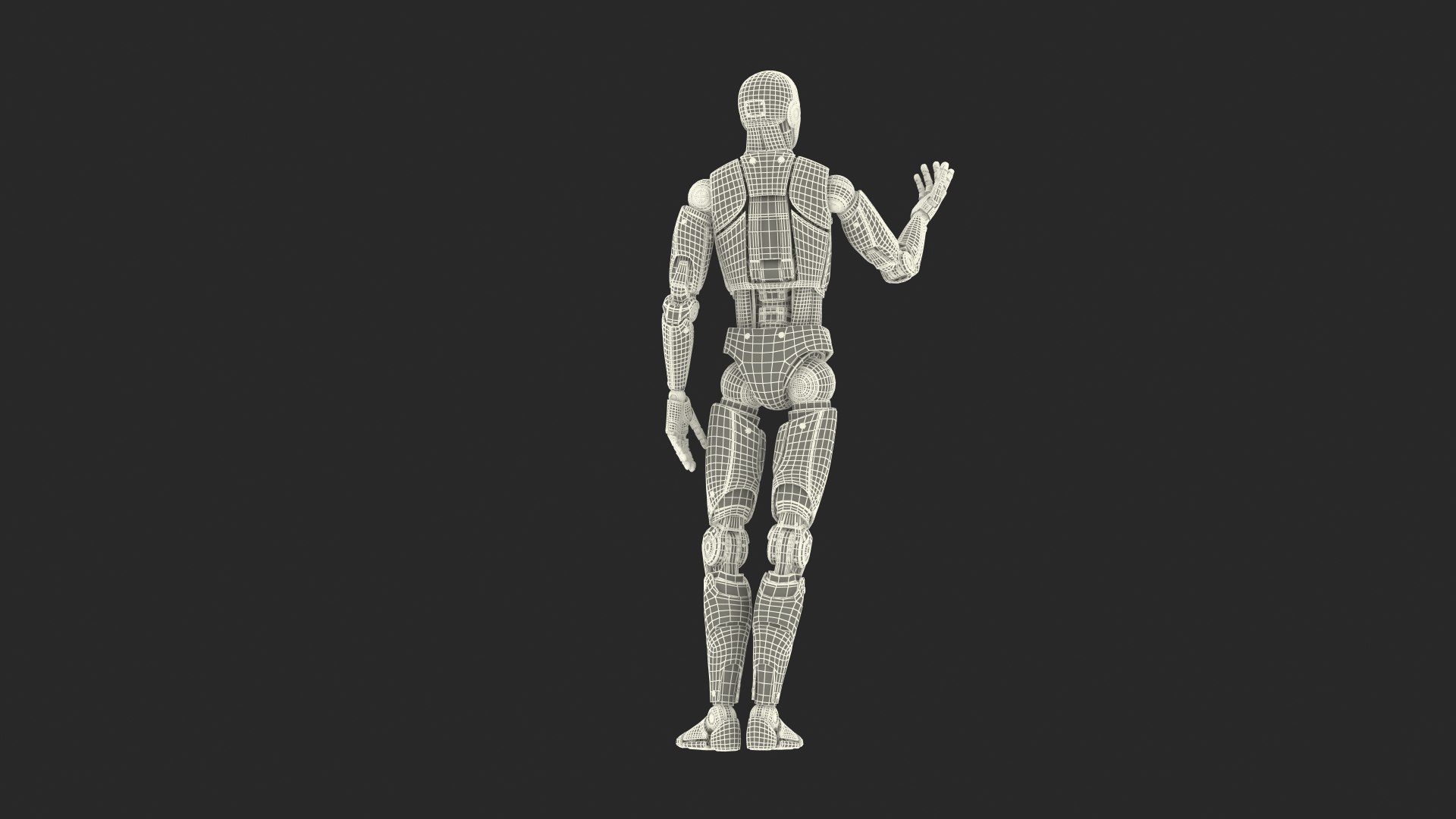 3D Humanoid Robot Male Poet Pose model - TurboSquid 2094967