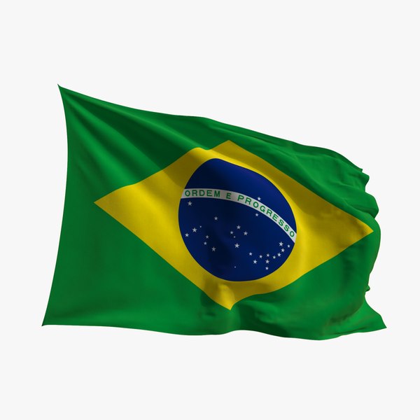 modelo 3d Bandera animada realista - Microtextura aparejada - Pon tu ...