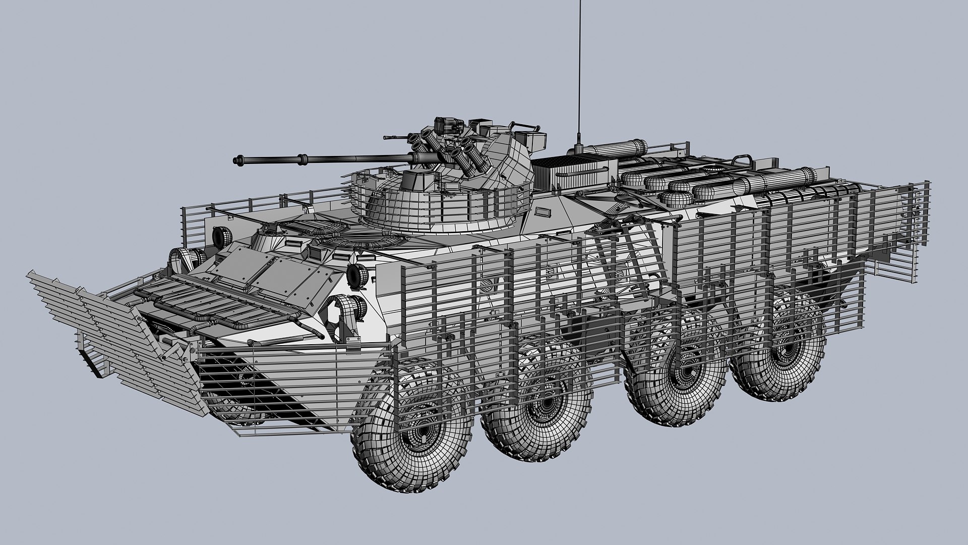 Btr-82at Btr-82a 3D - TurboSquid 1643654