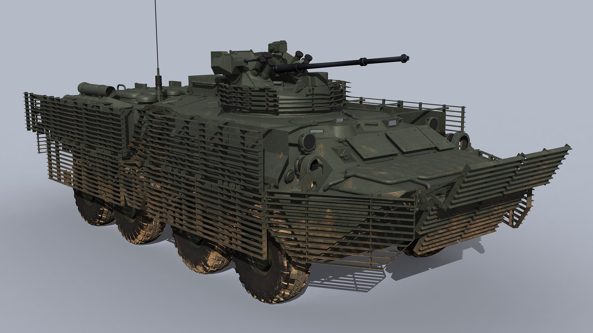 Btr-82at Btr-82a 3D - TurboSquid 1643654