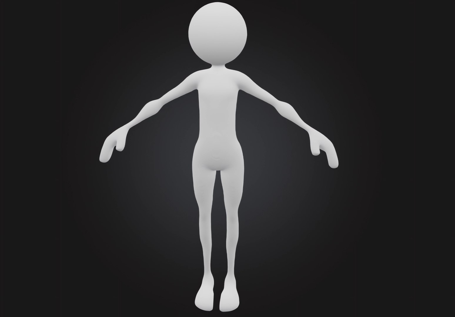Stickman 3 3D Model - TurboSquid 2291535