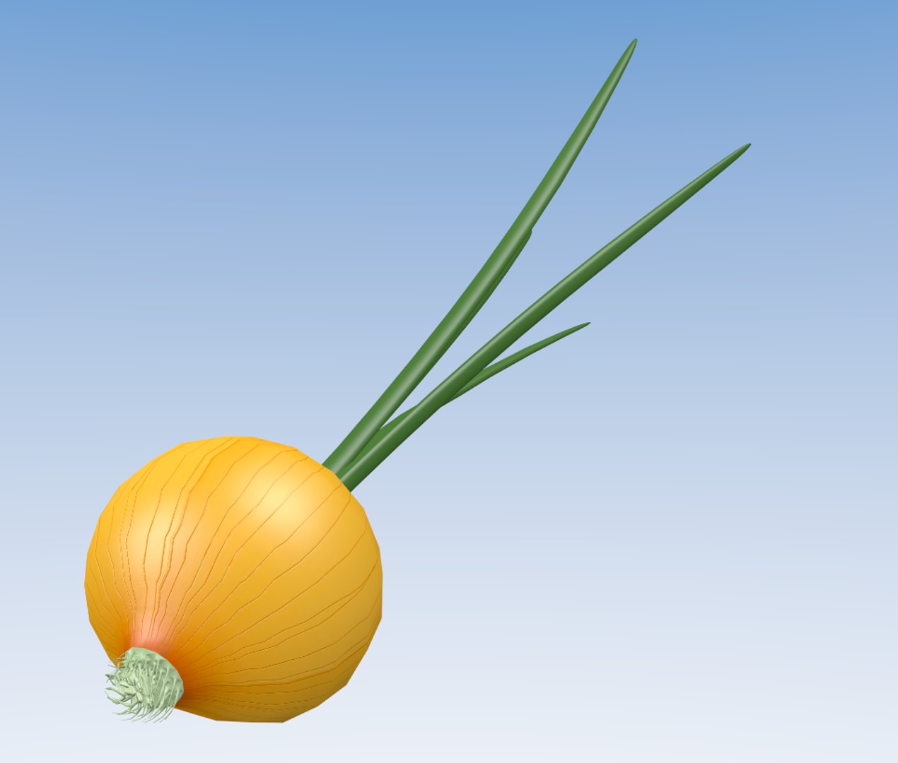 3D Onion Model - TurboSquid 1318291