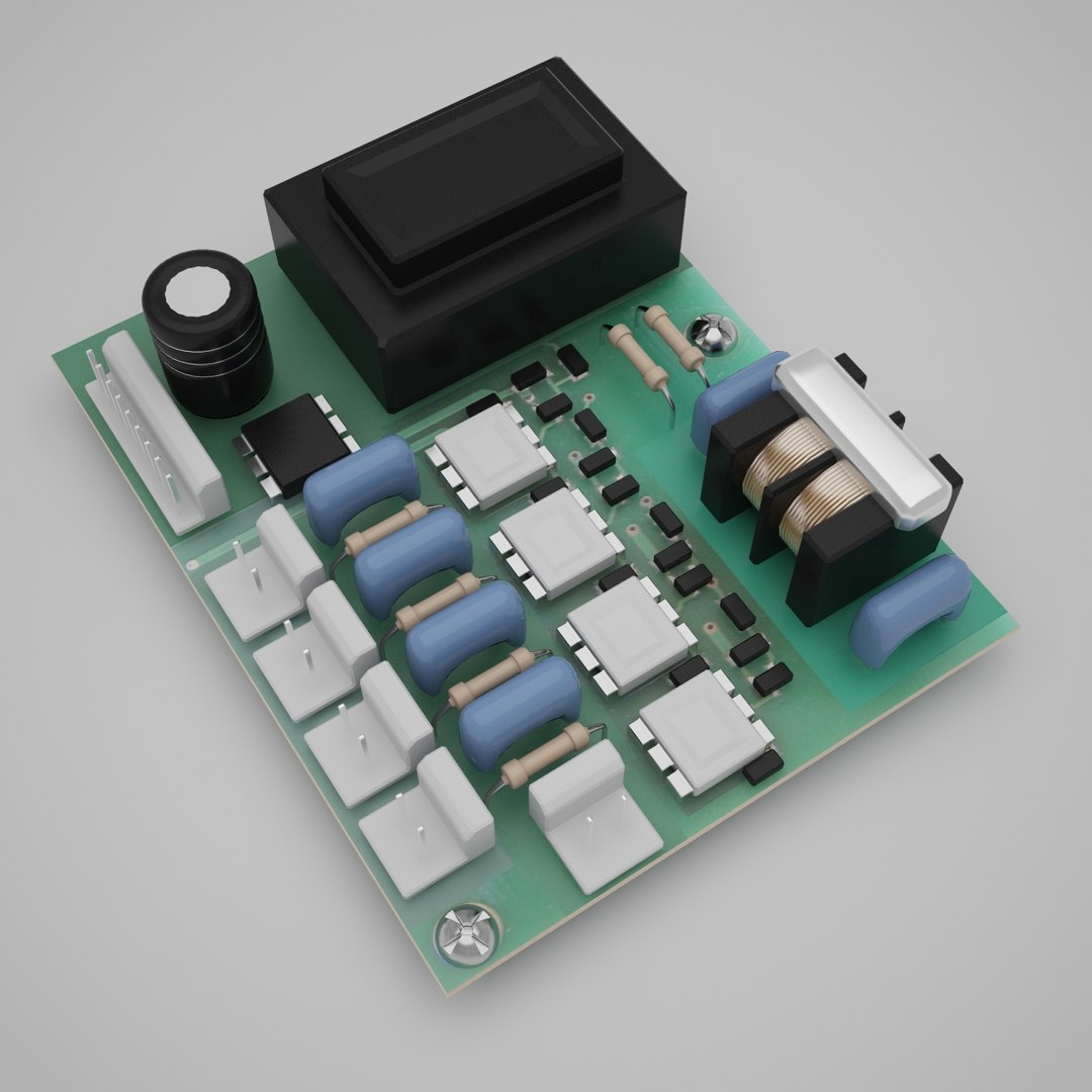 Chip 3d Model