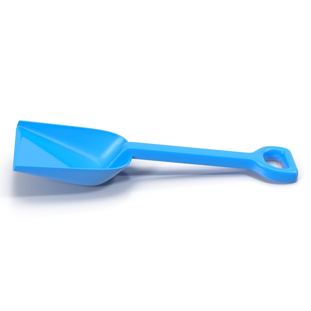 3d model toy shovel 2