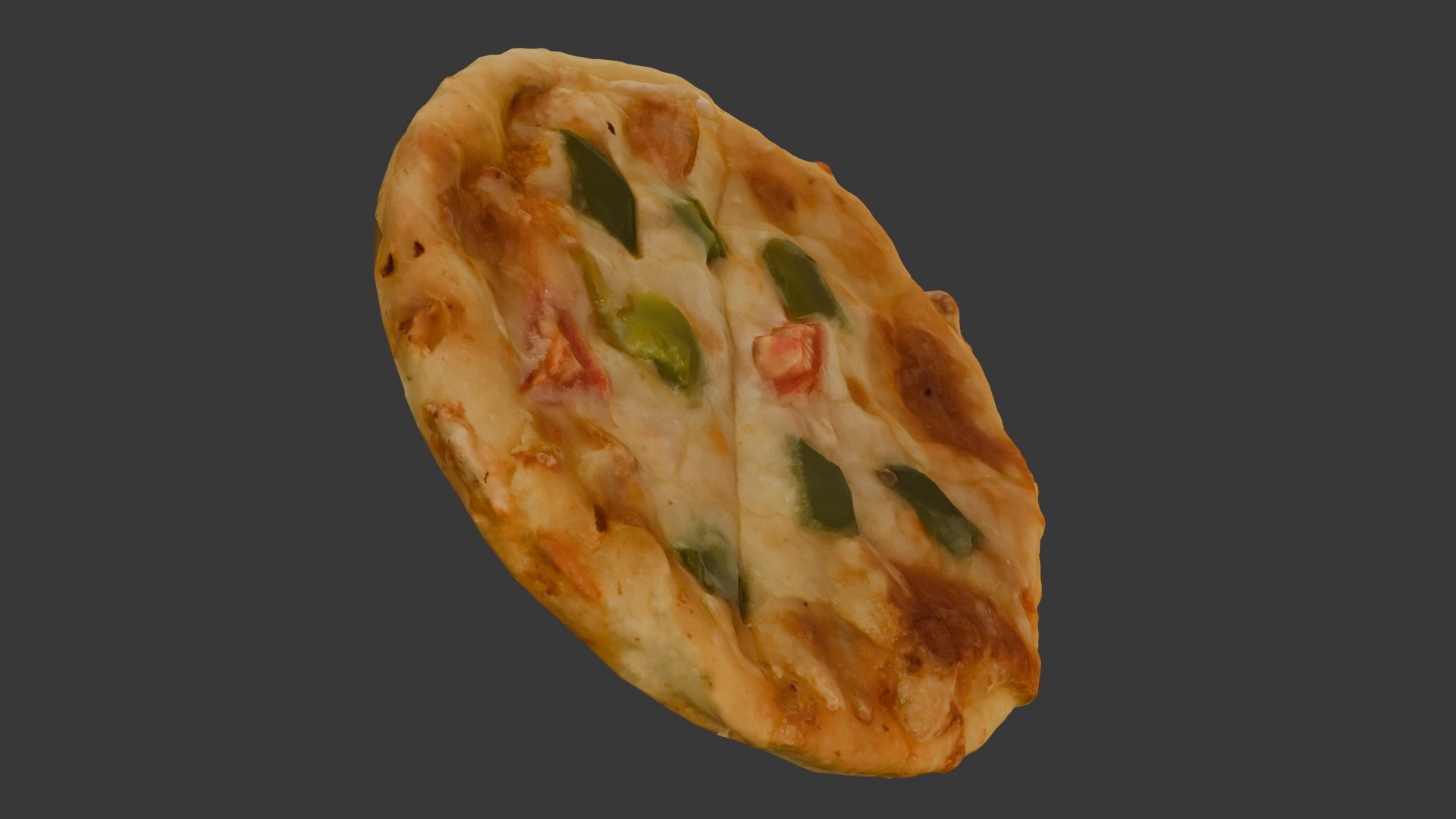 Mini Veggie Pizza Scan 3D Model - TurboSquid 2408361