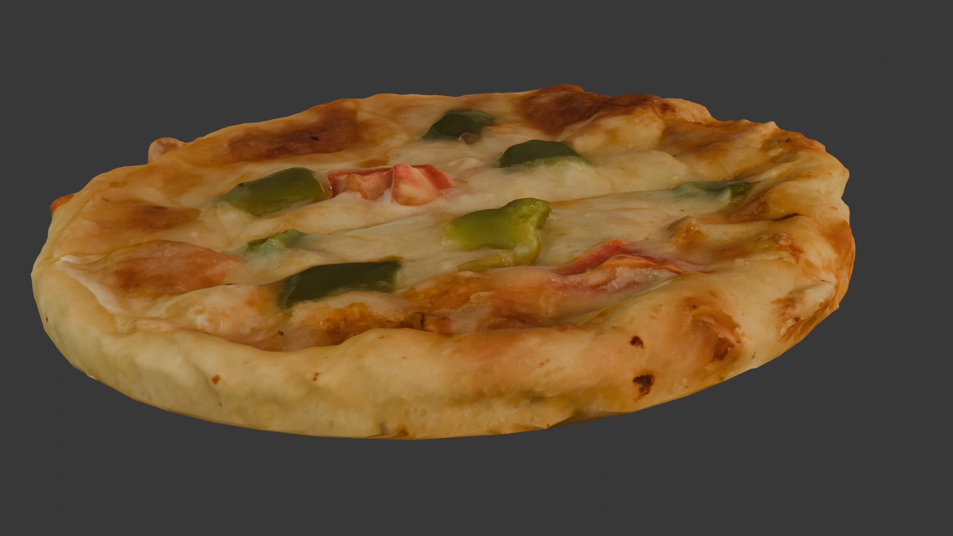 Mini Veggie Pizza Scan 3D Model - TurboSquid 2408361