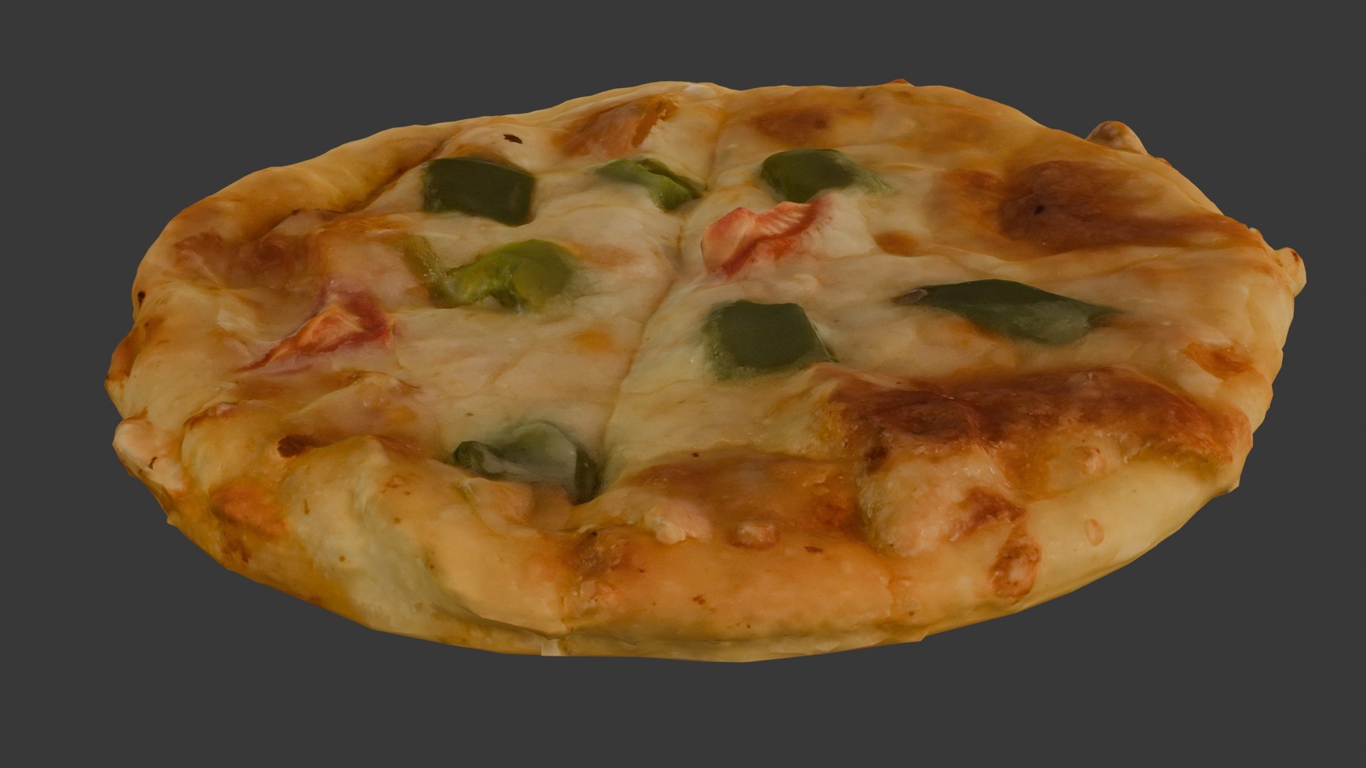 Mini Veggie Pizza Scan 3D Model - TurboSquid 2408361