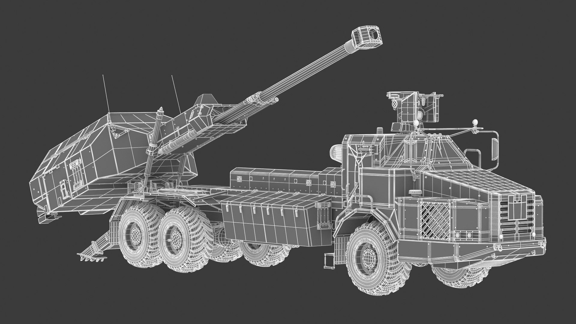 3D Archer Artillery System - TurboSquid 1871099
