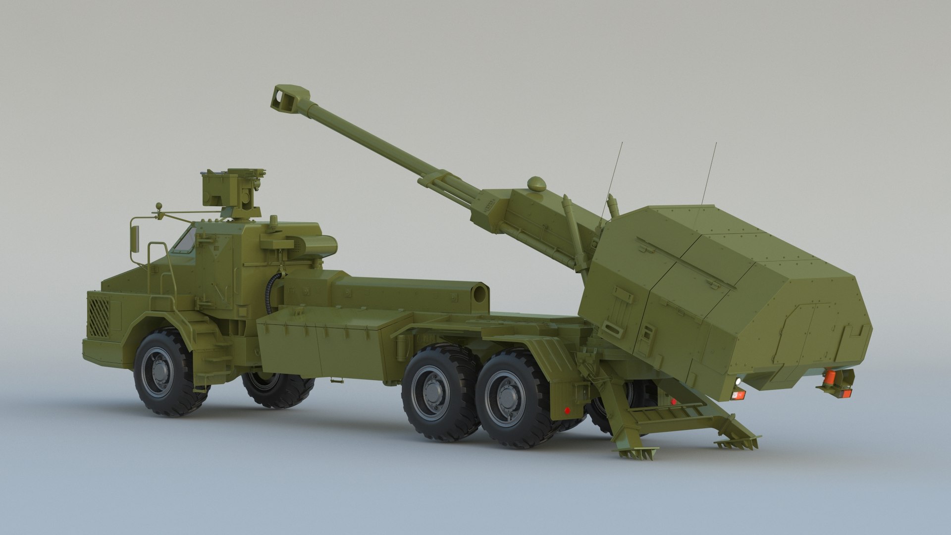 3D Archer Artillery System - TurboSquid 1871099