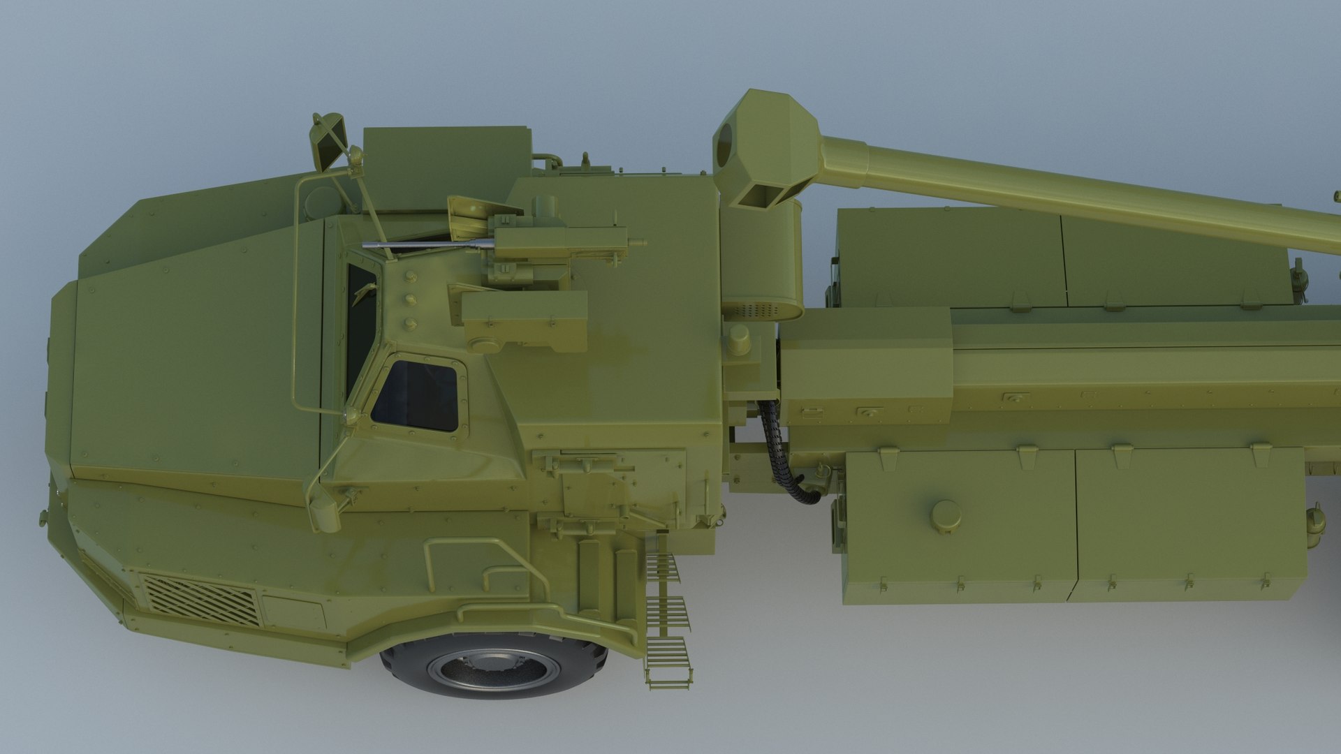3D Archer Artillery System - TurboSquid 1871099