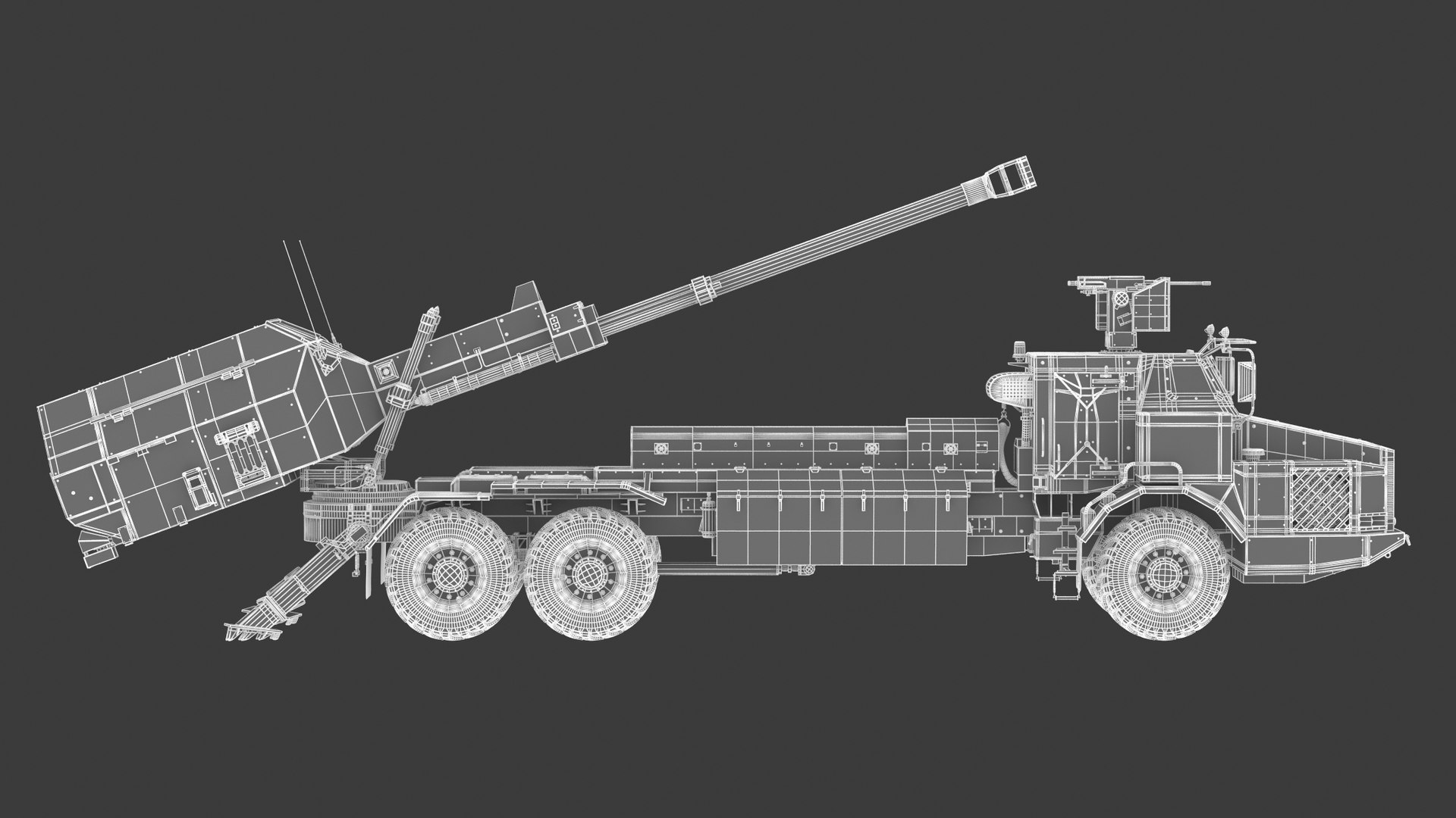 3D Archer Artillery System - TurboSquid 1871099