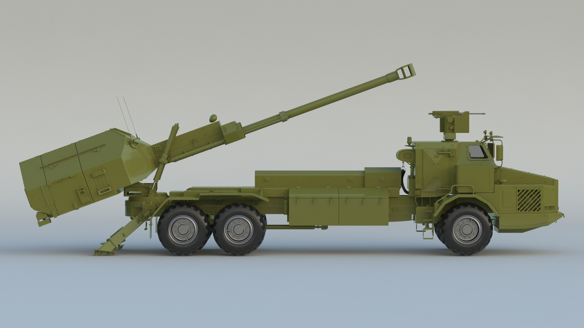 3D Archer Artillery System - TurboSquid 1871099